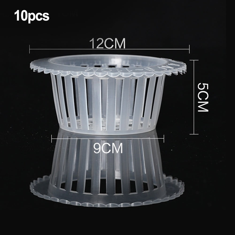 Plastic Mesh Pot Net Cloning Basket Aquarium Insert Plants Growth ...
