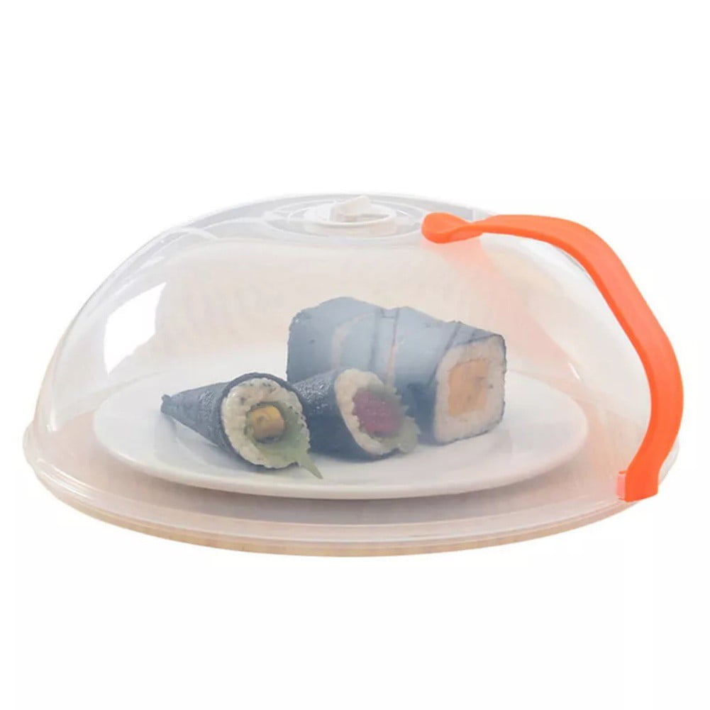 Plastic Microwave Plate Cover with Steam Vent,Clear Splatter Lid for ...