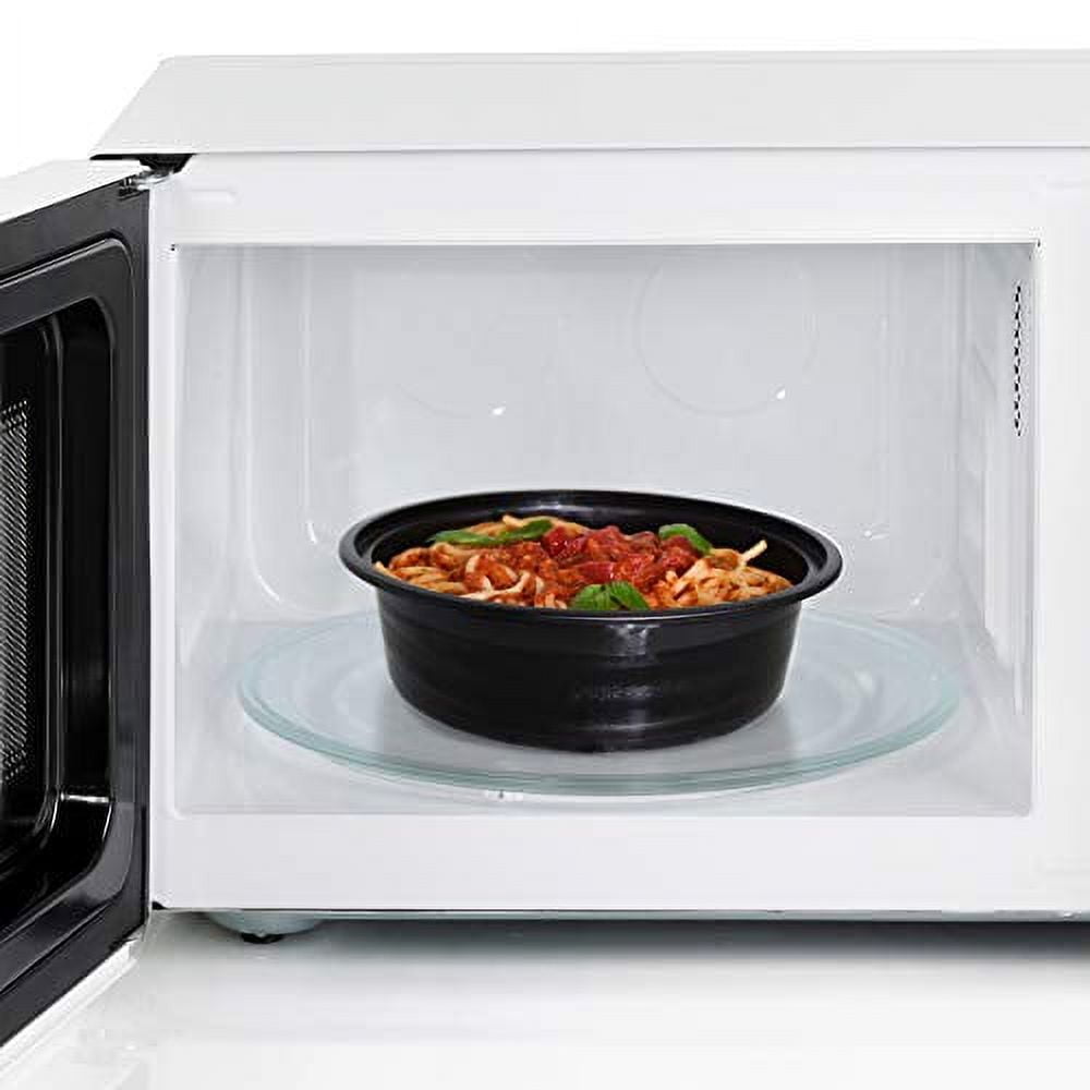 Plastic Microwaveable Food Containers with Lids 32 oz | BPA Free ...