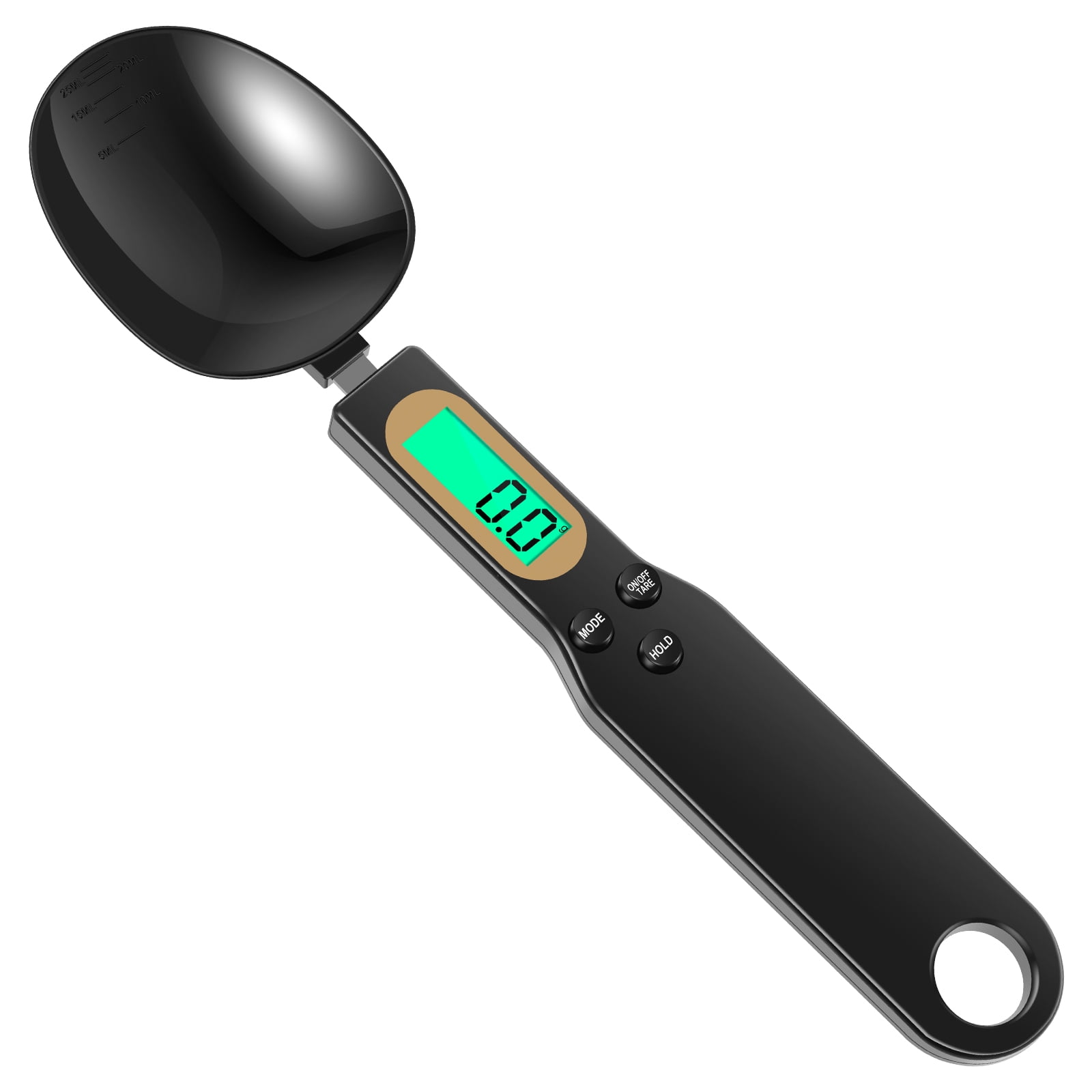 Plastic Mini Digital Measuring Spoon for Coffee Tea Spices Detachable ...