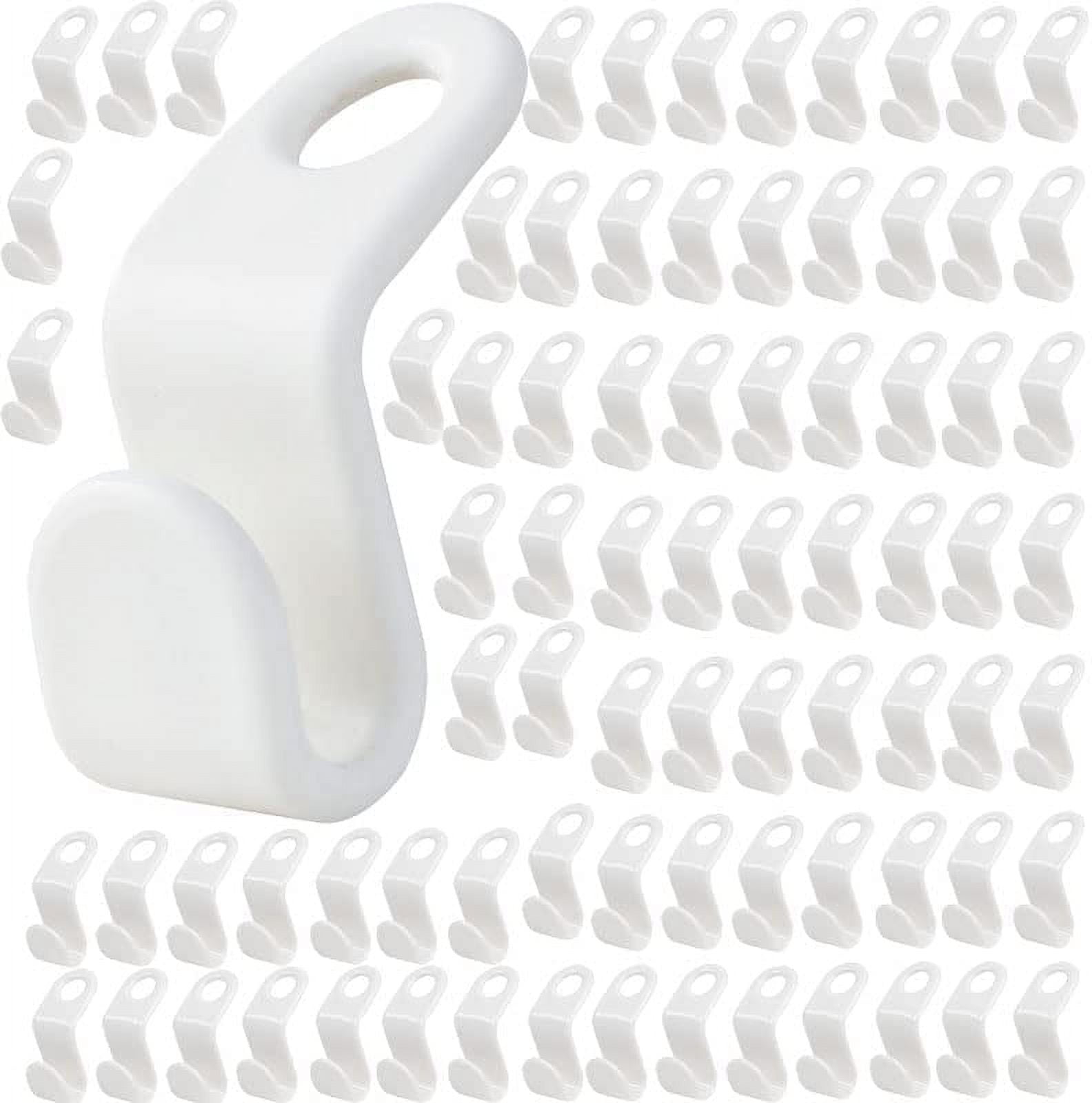 Plastic Mini Extender Clip Clothes Hanger Connector Hook Space Saving ...