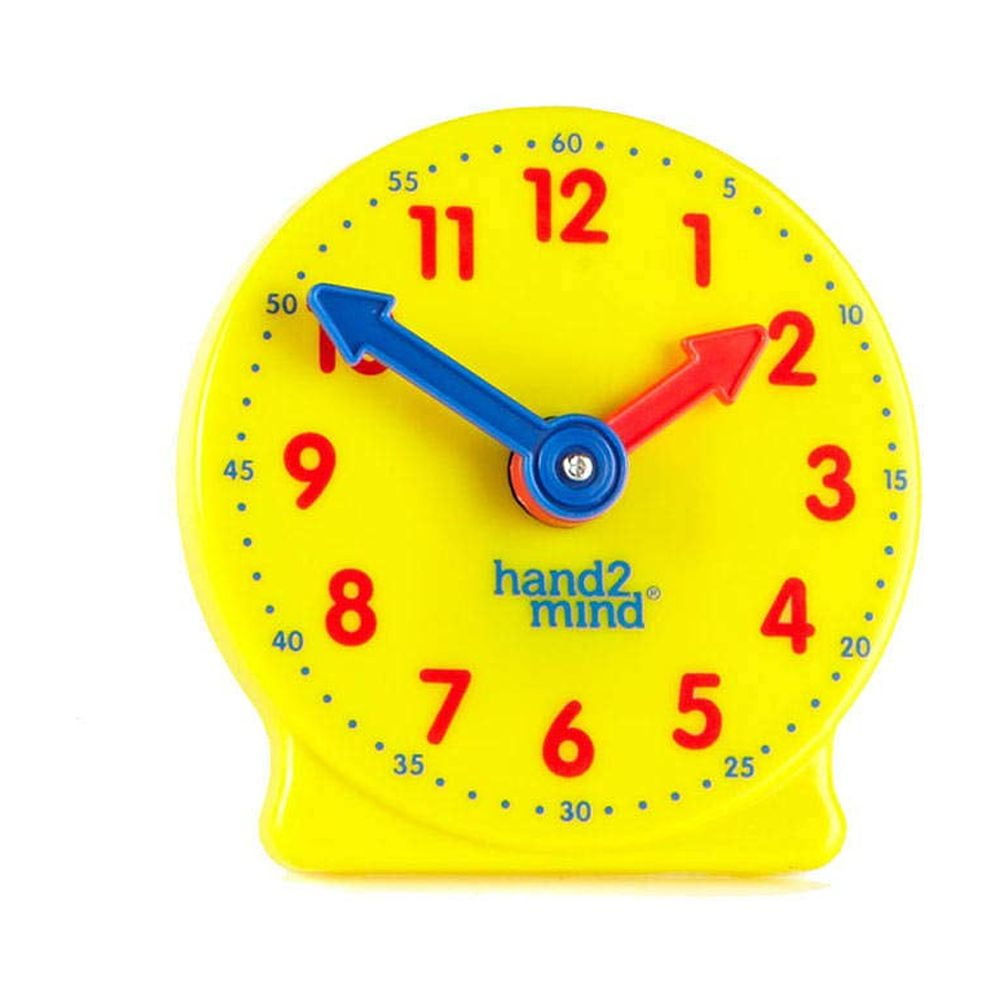 Plastic Mini Geared Clock, Learning Clock Classroom Kit, Clock For Kids ...