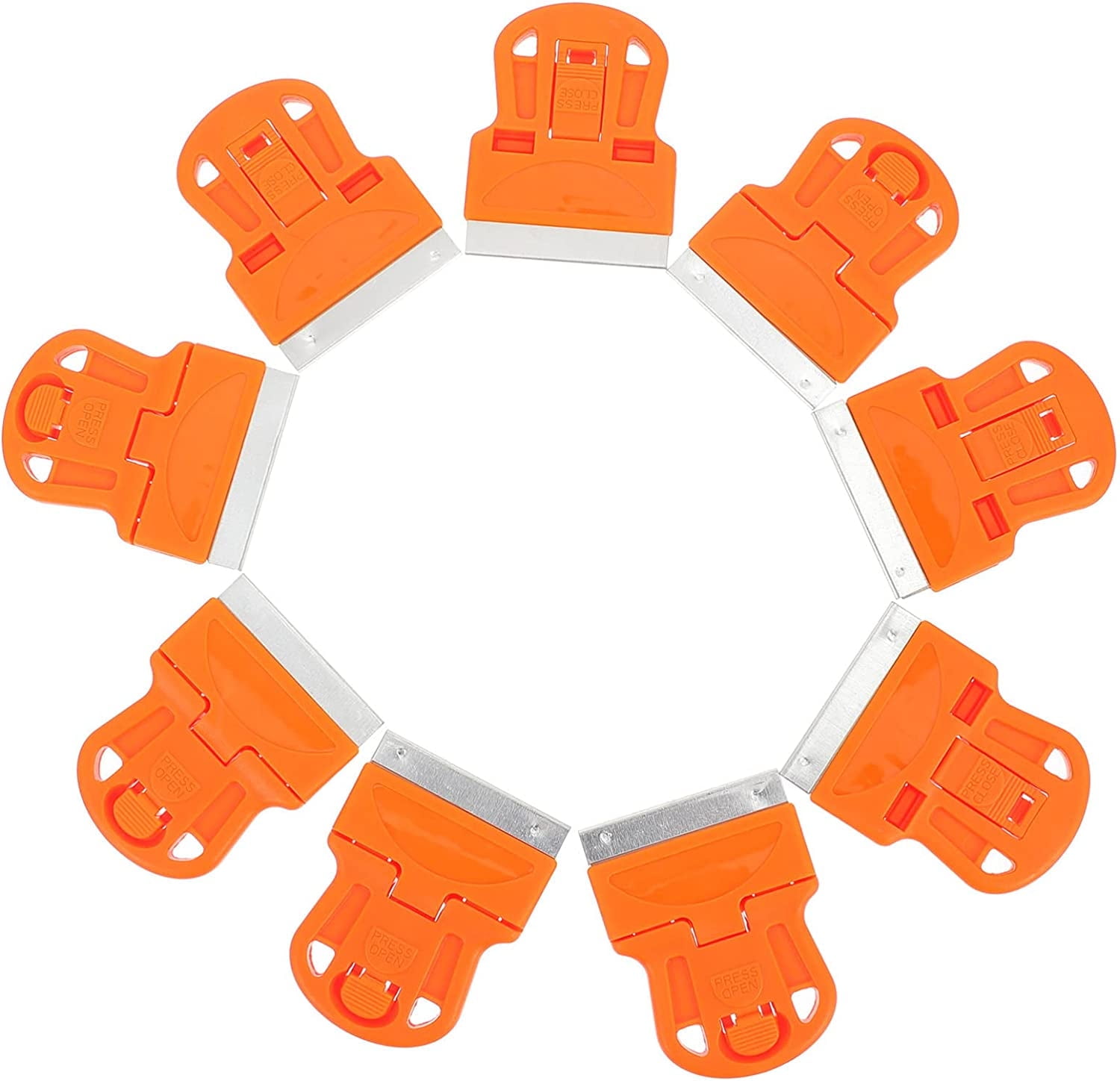 Plastic Mini Razor Blades Scraper: 10pcs Retractable Mini Razor ...