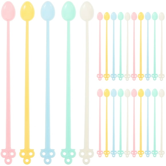 Long Plastic Spoons