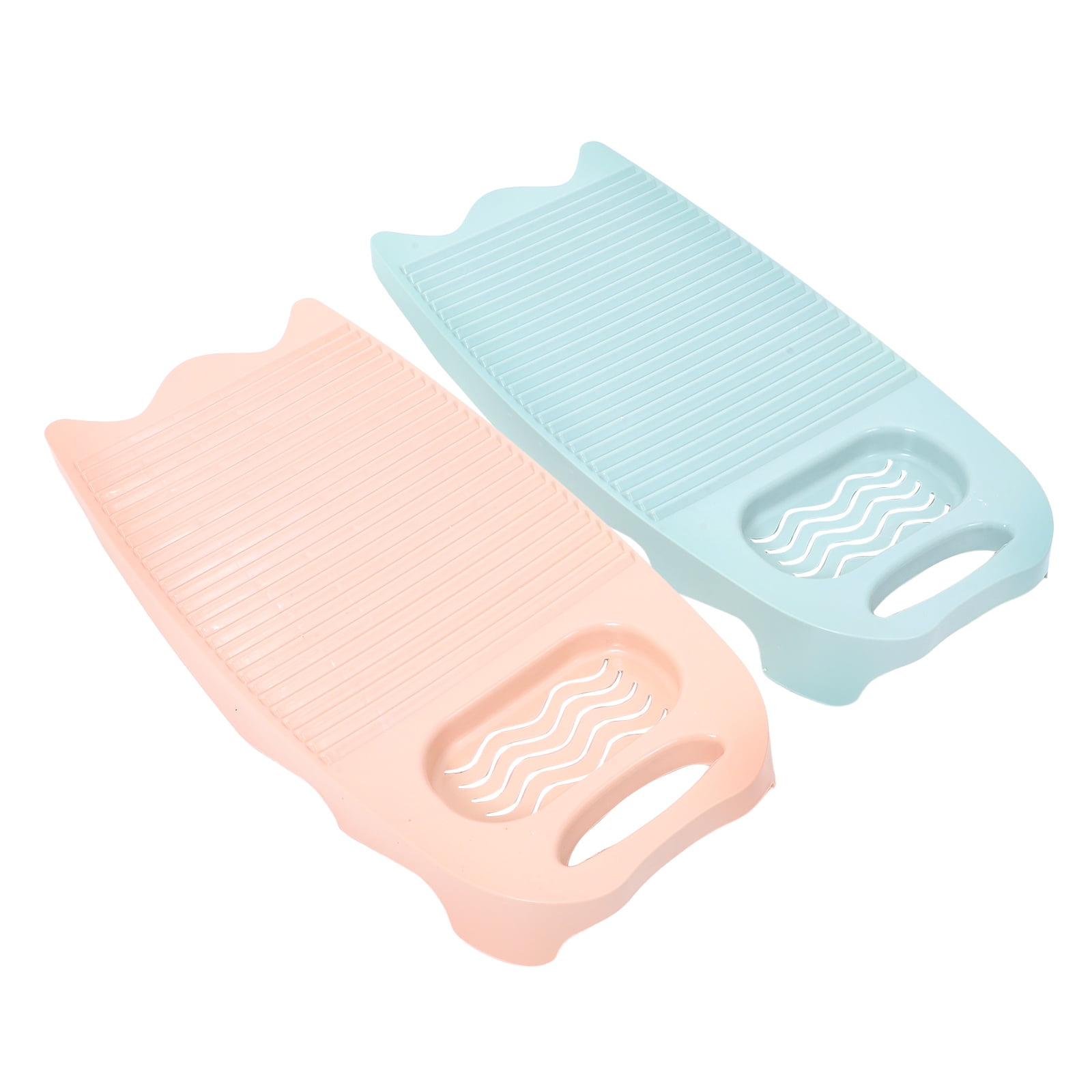 Plastic Mini Washboard 2pcs Rectangle Washing Clothes Board Hand ...