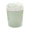 Desktop Mini Can with Swing Lid - Small Wastebasket for Office, Kitchen ...