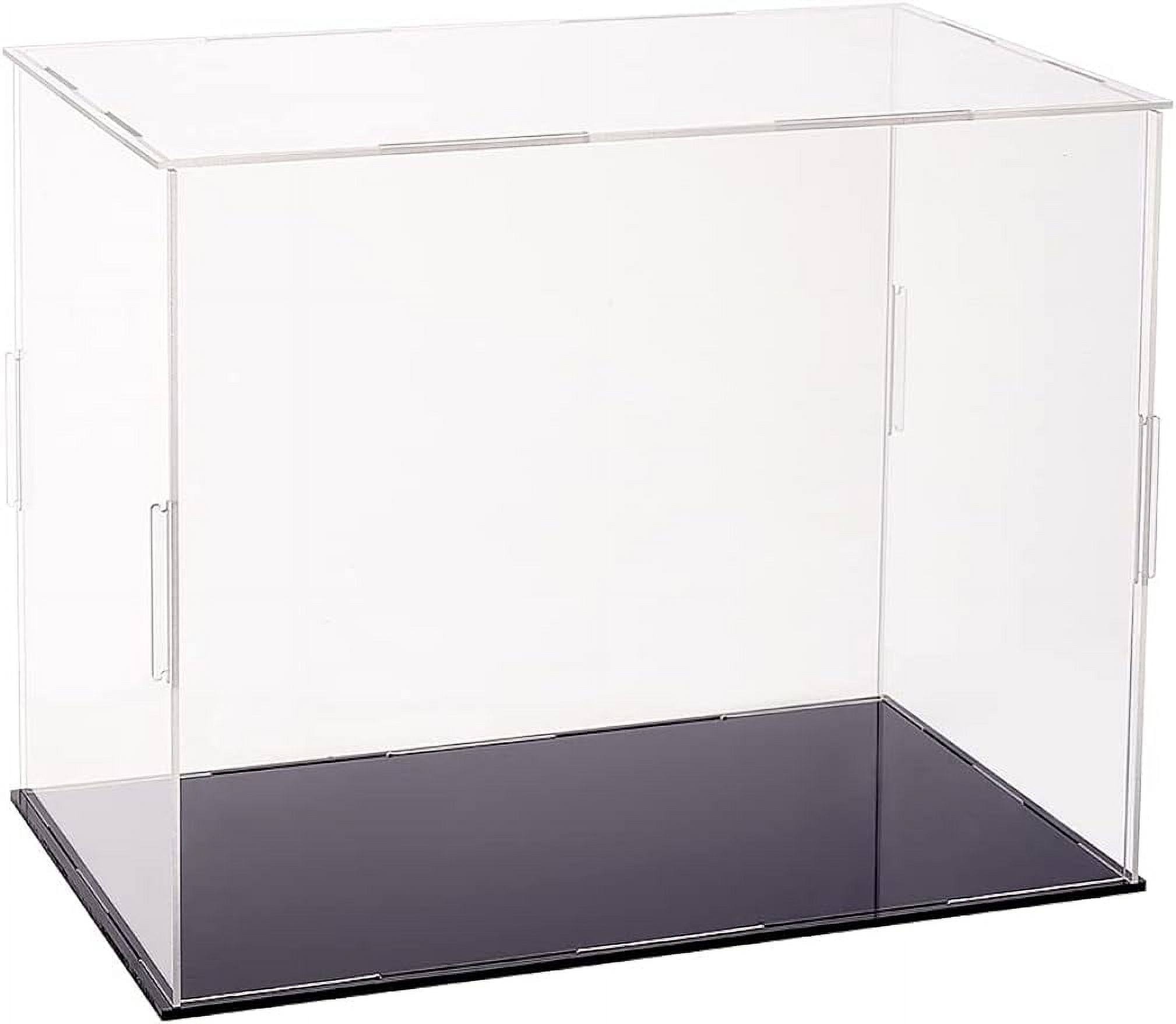 Plastic Minifigure Display Cases 10.2x6.3x8inch Clear Dustproof Action ...
