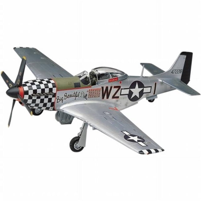 Plastic Model Kit-P-51D Mustang 1:48 - Walmart.com