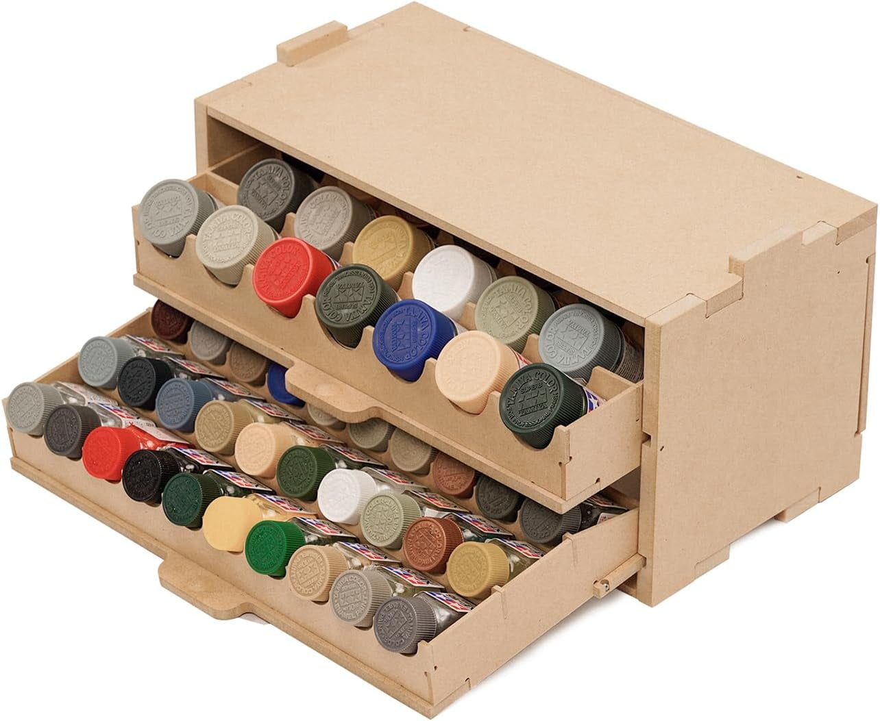 Plastic Model Paint Rack Organizer, Paint Rack for 50 Paints, Pull-Out ...