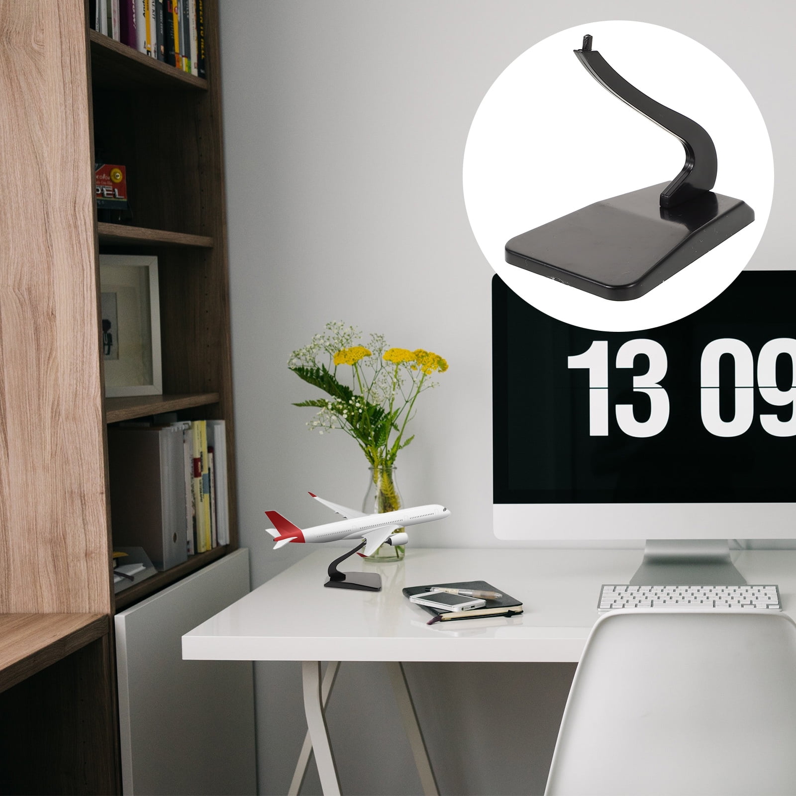 WHAMVOX Black Display Stand for Model Airplanes with Universal ...