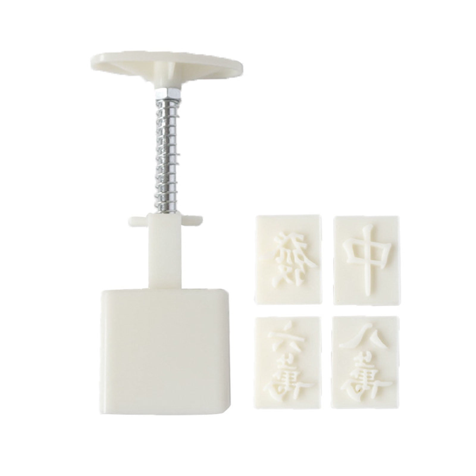 Plastic Molds Mahjong Shapes Stamps Moulds for Mid-Autumn Festival ...