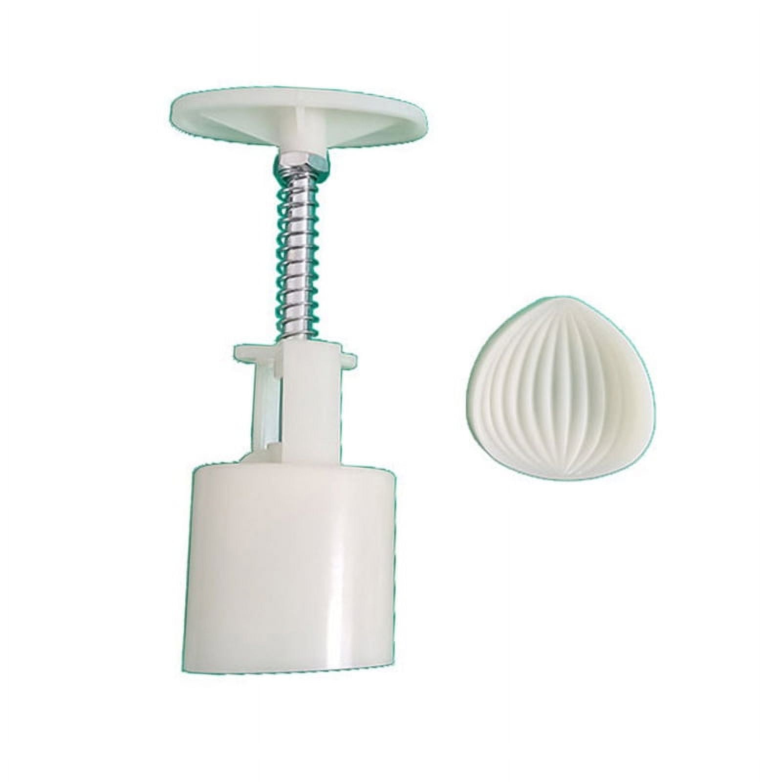 Plastic Mooncake Molds Chestnut Shape Stamp Mooncake Cutter Molds DIY ...