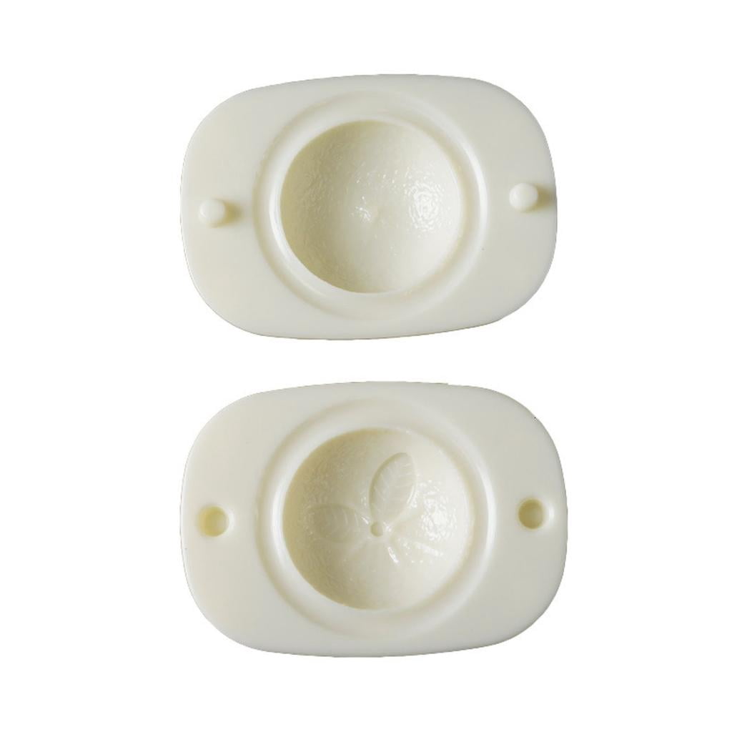 Plastic Mooncake Stamp Cute Orange Shape Mooncake Mold Festival DIY ...
