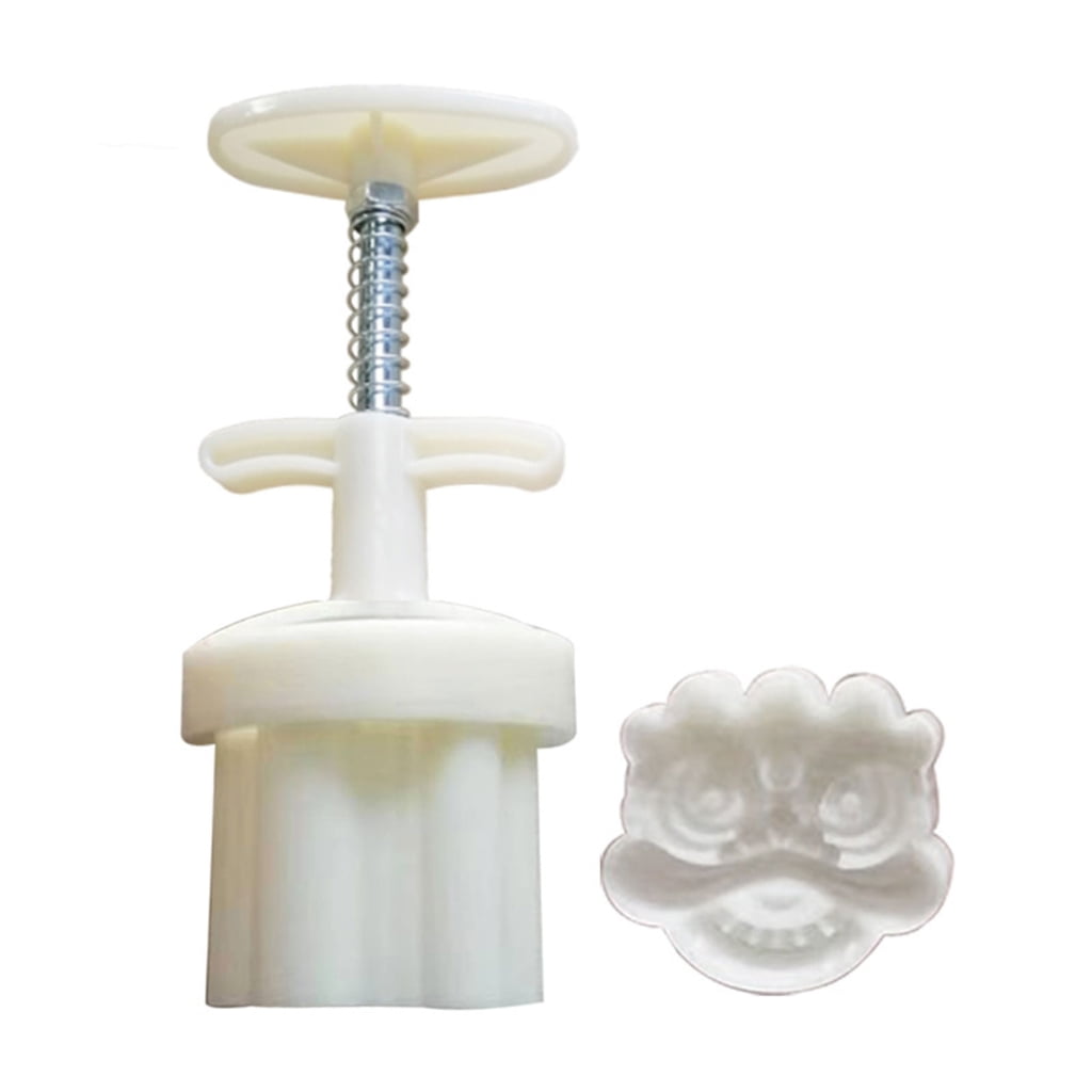 Plastic Mooncake Stamps Lion Shape Mooncake Moulds Green Bean Cake ...