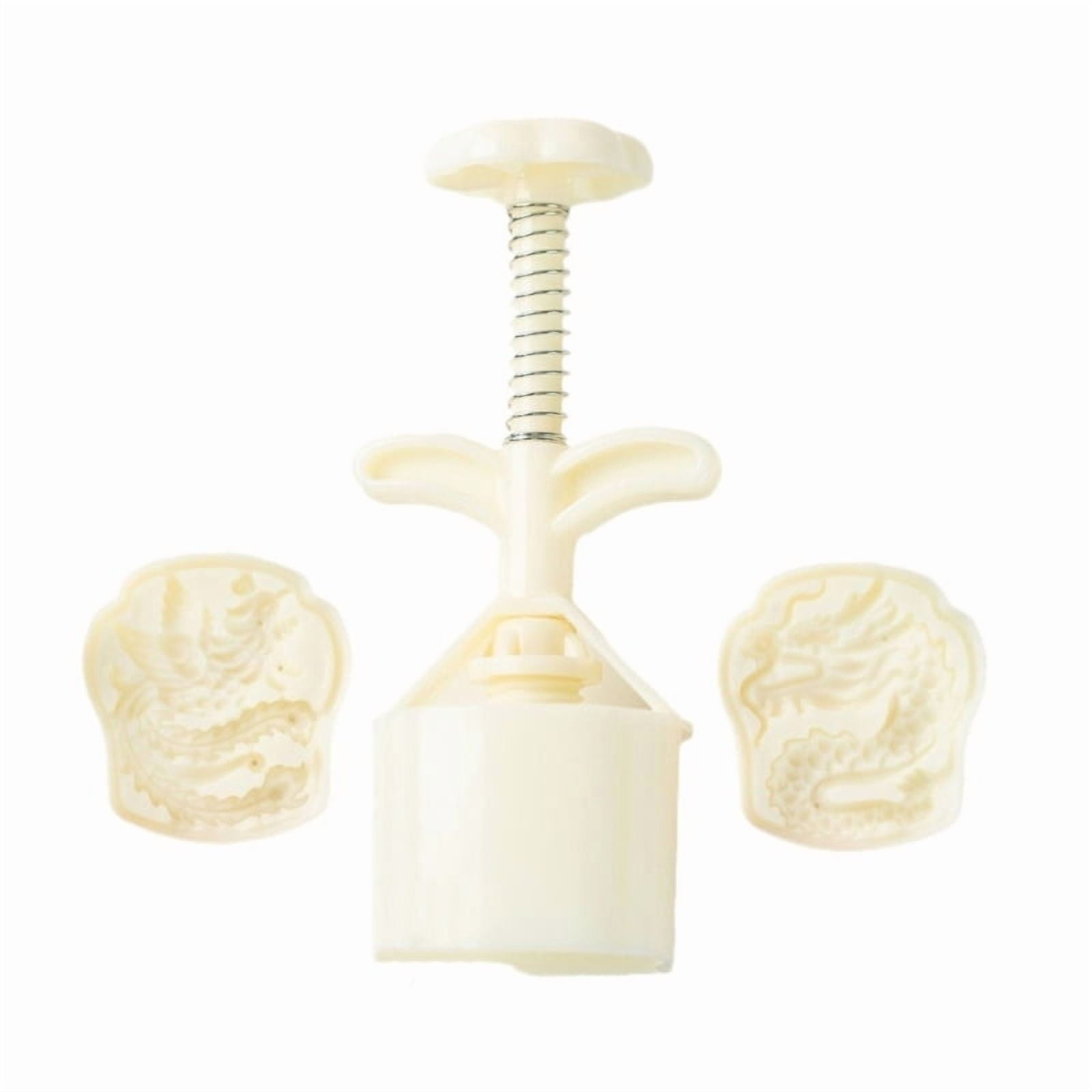 Plastic Mooncakes Mold Practical Pastry Molds with Stamp for Baking ...