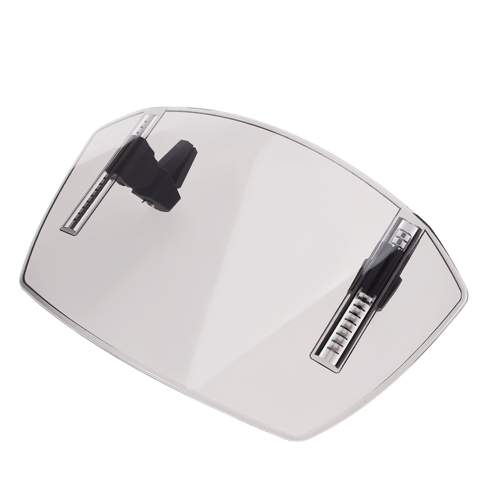 Plastic Motorcycle Windscreen Windshield Extension Light Grey - Walmart.com