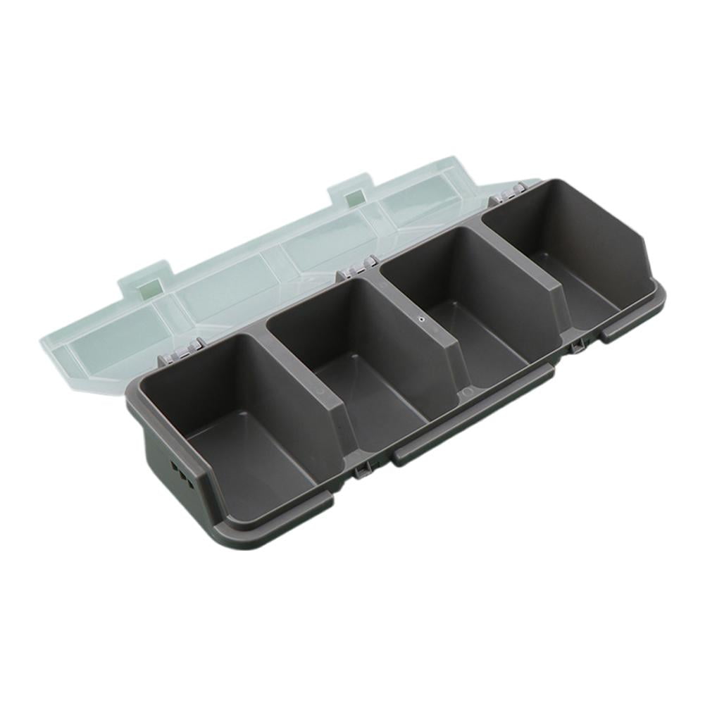 Plastic Multi-Compartment Organizer Box for Easy Categorization of ...