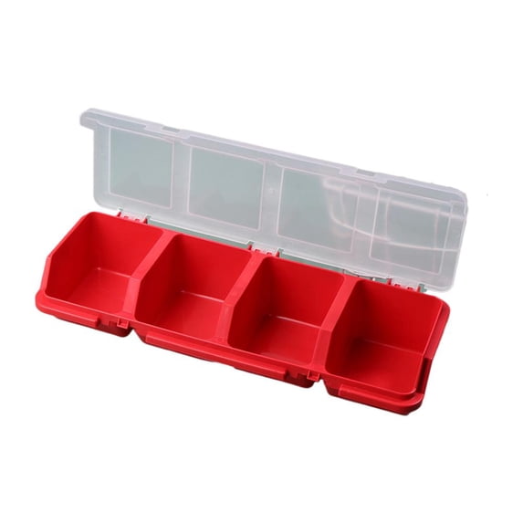 Plastic Multi-Compartment Organizer Box for Screws, Small Parts and ...