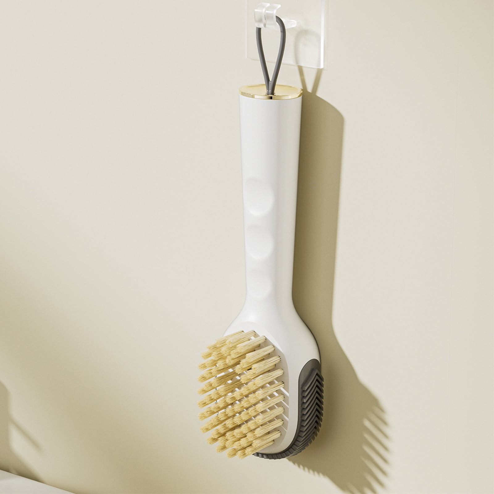 Plastic Multifunctional Liquid Shoe Brush with Cleaning Solution ...