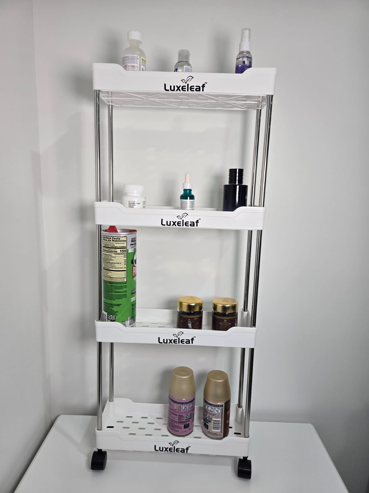 Plastic Multilayer Save Space, Adjustable Feet, Used as Pantry Shelf ...