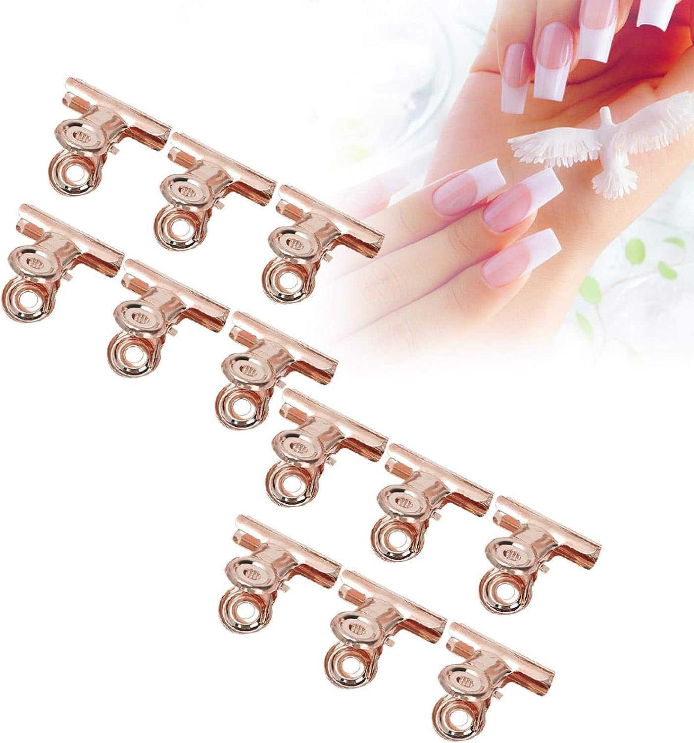 Plastic Nail Clips Nail Pinching Clips for Nail Salon for Studio for ...