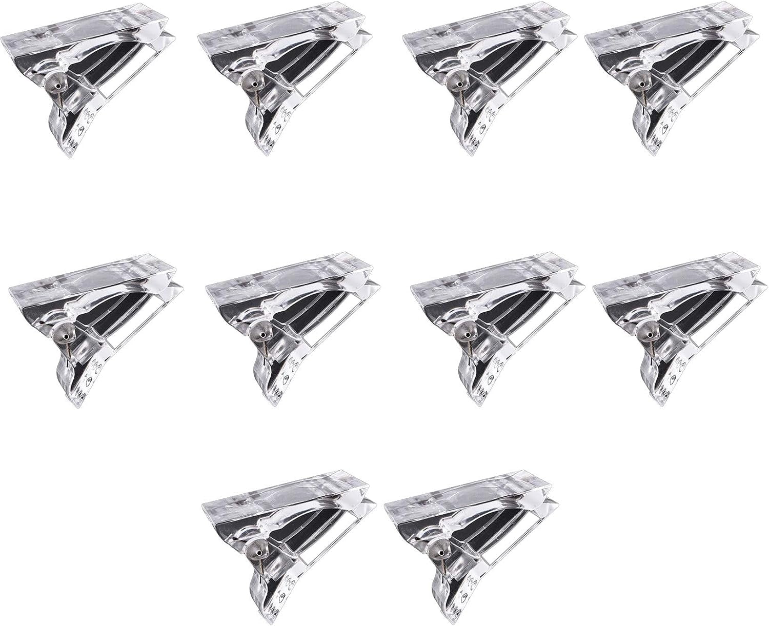 Plastic Nail Tips Clip,Quick Building Nail Forms Reusable Nail Art Tool ...