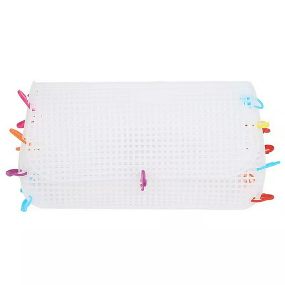 Plastic Net Canvas Sheets for Embroidery Craft Plastic Needlepoint ...