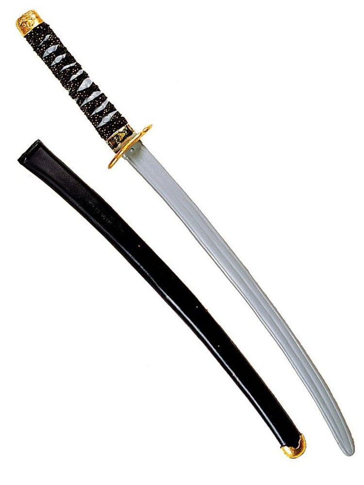 Plastic Ninja Sword with Scabbard Costume Accessory - Walmart.com