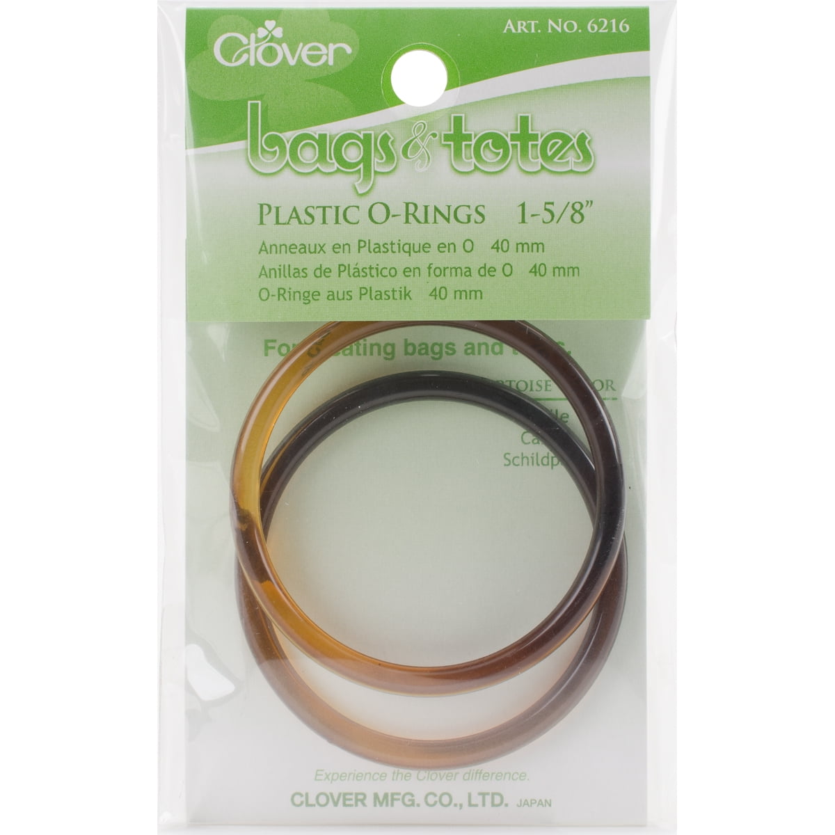 Plastic O-Rings 1-5/8" 2/Pkg-Tortoise - Walmart.com