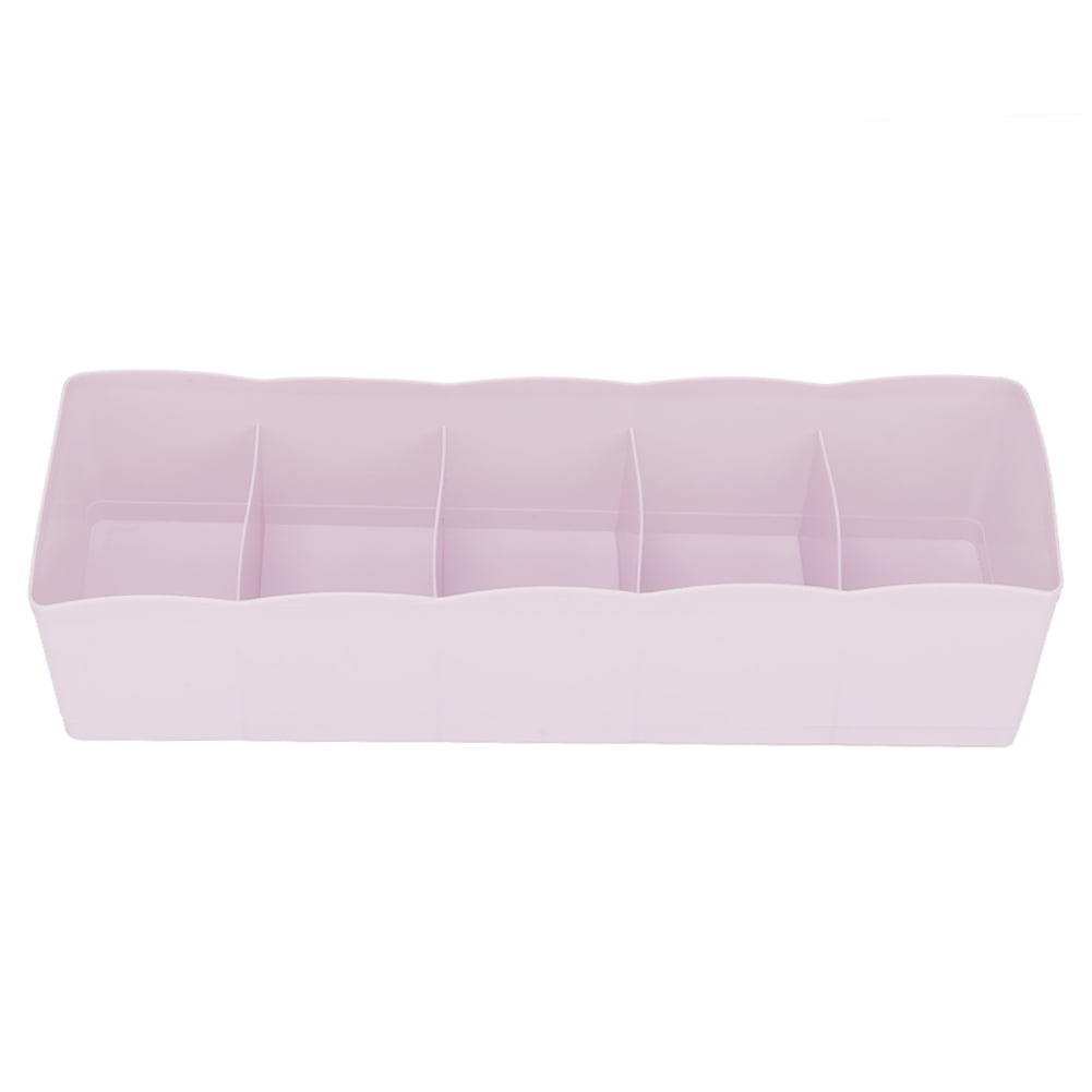 Plastic Organiser Tie Bra Socks Drawer Cosmetic Container Divider ...