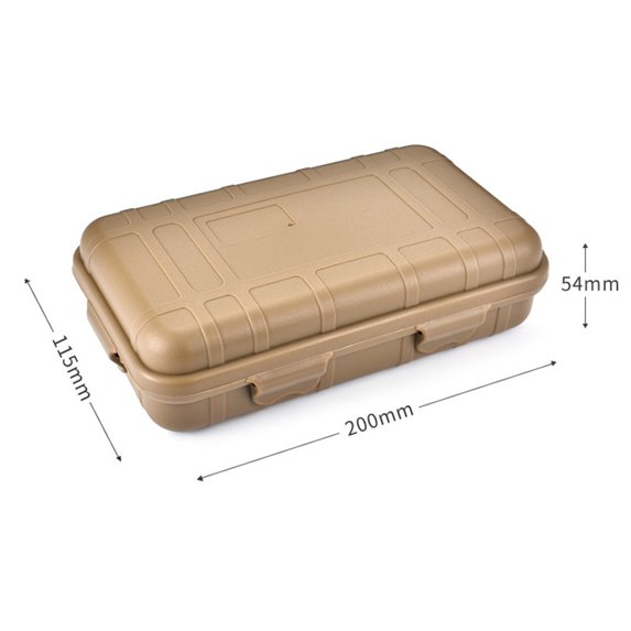 Plastic Outdoor Camping Survival Container Storage Case Box Bag Mud ...