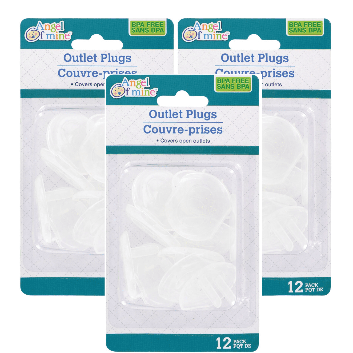 Plastic Outlet Covers Durable and Steady Clear Safety Outlet Plug Cover ...