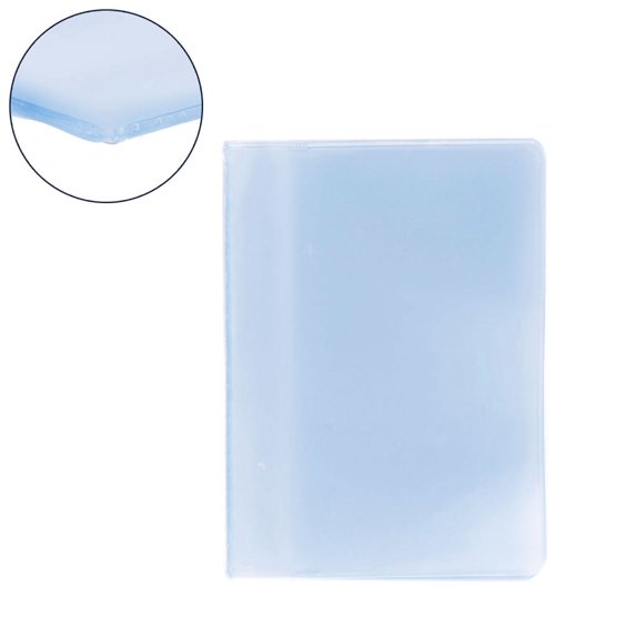 Plastic PVC Clear Pouch Name ID Credit Card Holder for Case Organizer ...
