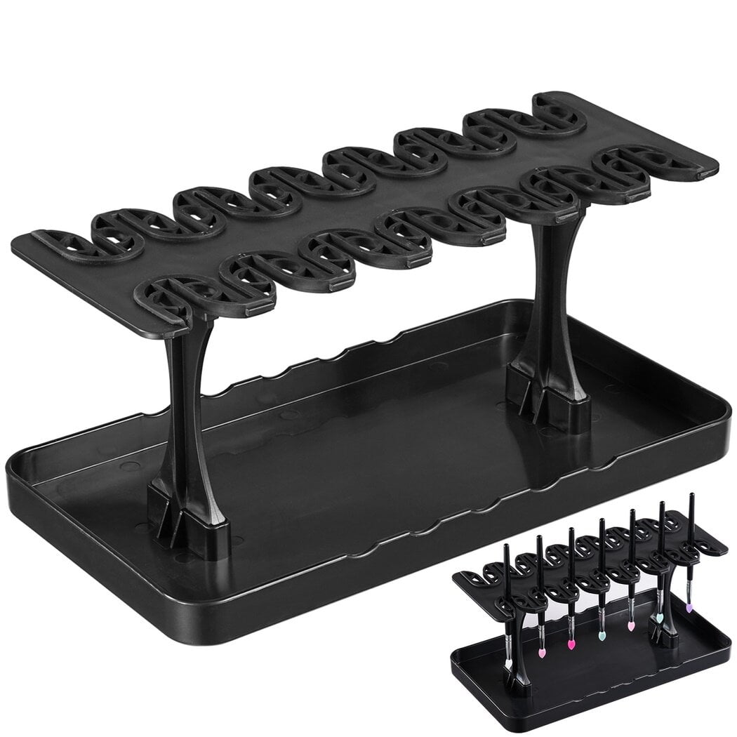 Plastic Paint Brush Holder, Clip-on Brush Holder, Watercolor Brush Rack ...