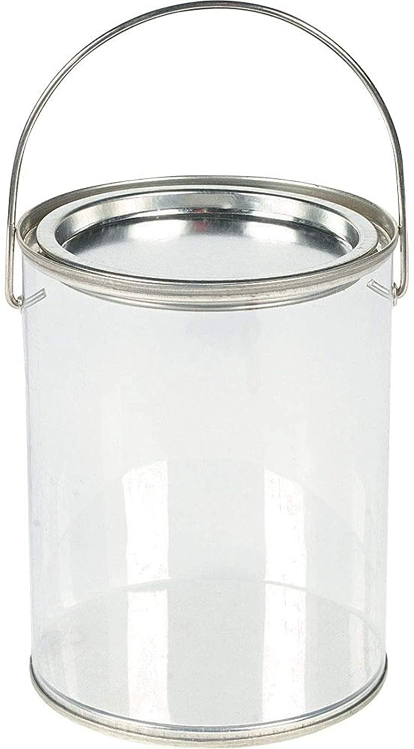 Plastic Paint Can Containers (6Pc) - Party Supplies - 6 Pieces ...