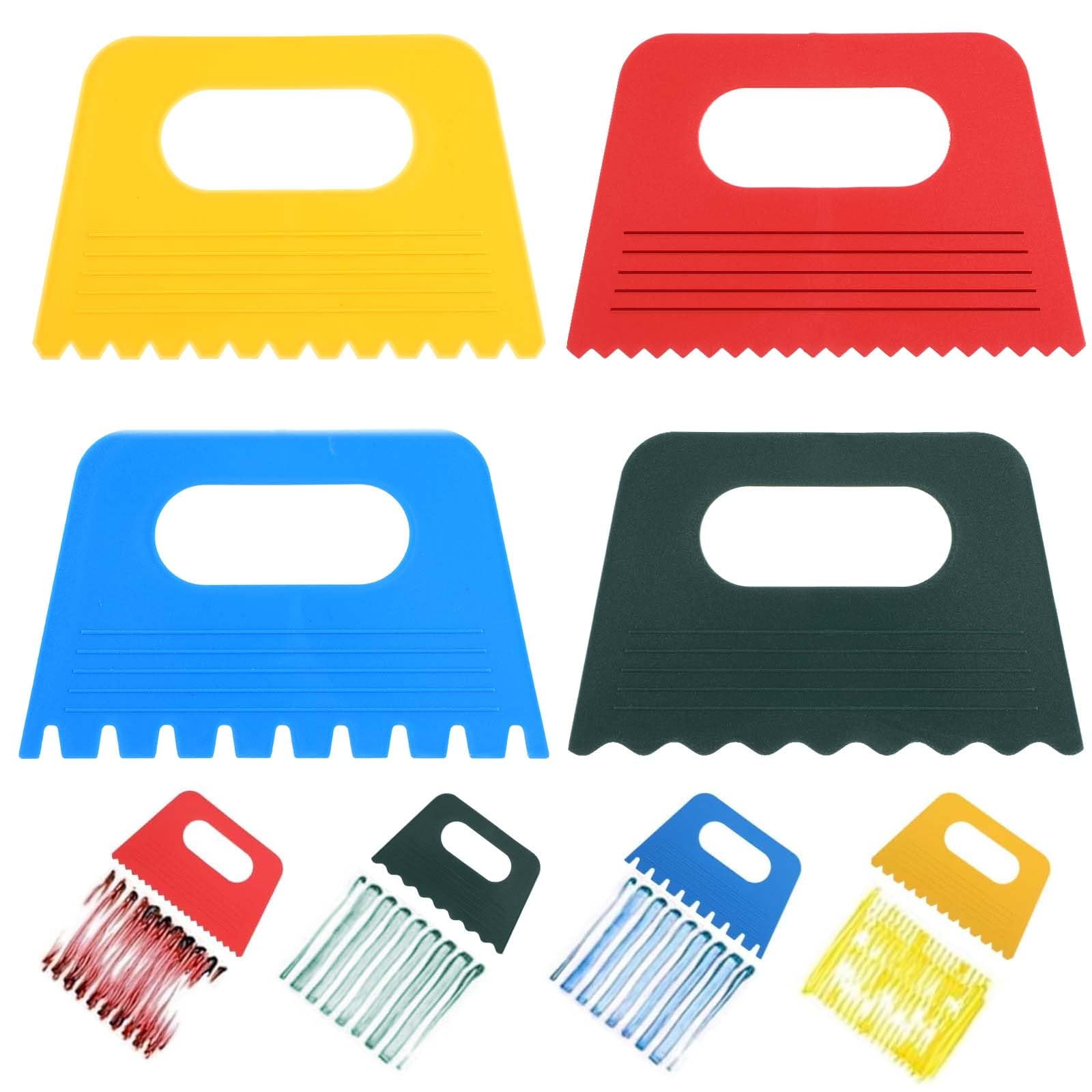 Plastic Paint Scraper Tool, Ymapinc Plastic Textured Art Tools, DIY ...