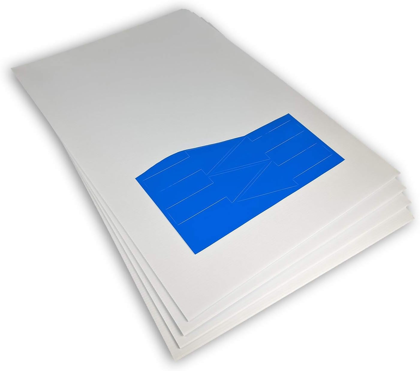 Plastic Panel Kit (4 Panels) | 24 inch x 36 inch, CoroPlast Sign Sheet ...