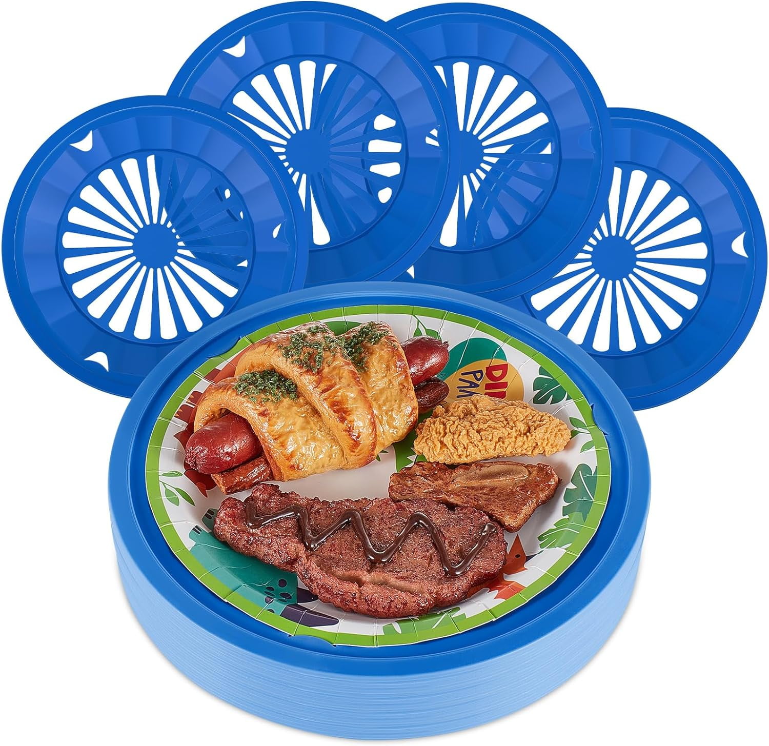 Plastic Paper Plate Holders 10.34 Inch Reusable Paper Plate Holders ...