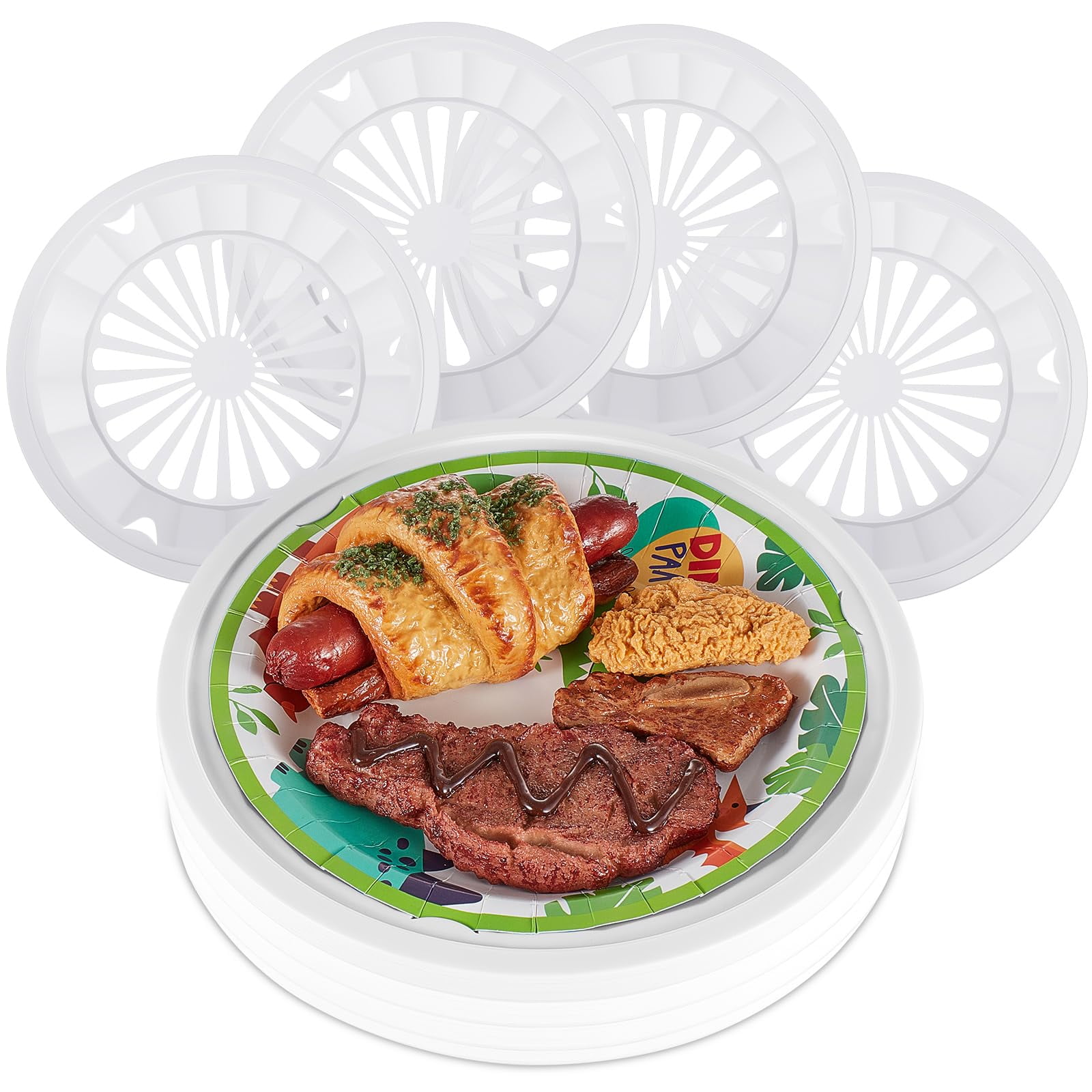 Plastic Paper Plate Holders 10 Inch Reusable H2FSDPaper Plate Holders ...