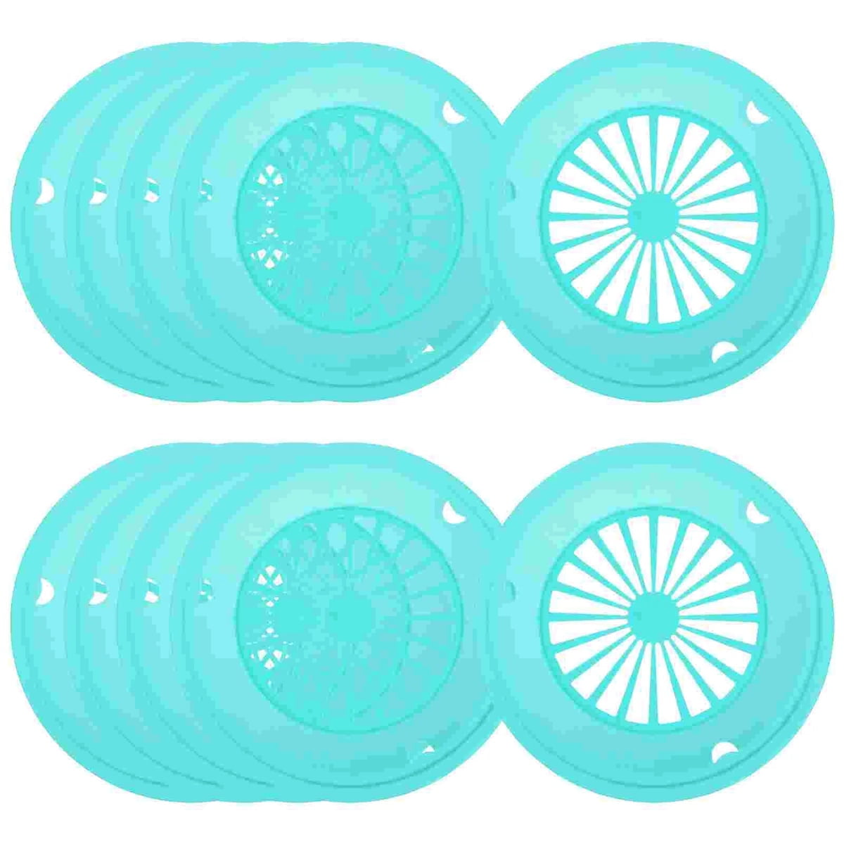 Plastic Paper Plate Holders, 10Inch Reusable Paper Plate Holders, Round ...