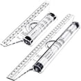 Plastic Parallel Rolling Ruler - Multifunctional Measuring Tool for ...