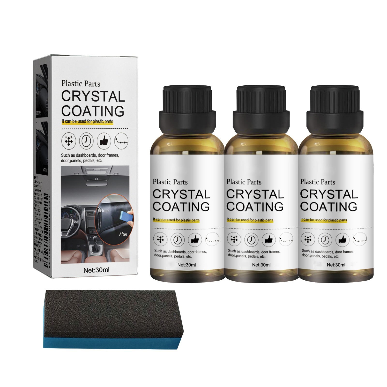 Customer reviews for Plastic Parts Crystalline Coating Plastic Parts ...