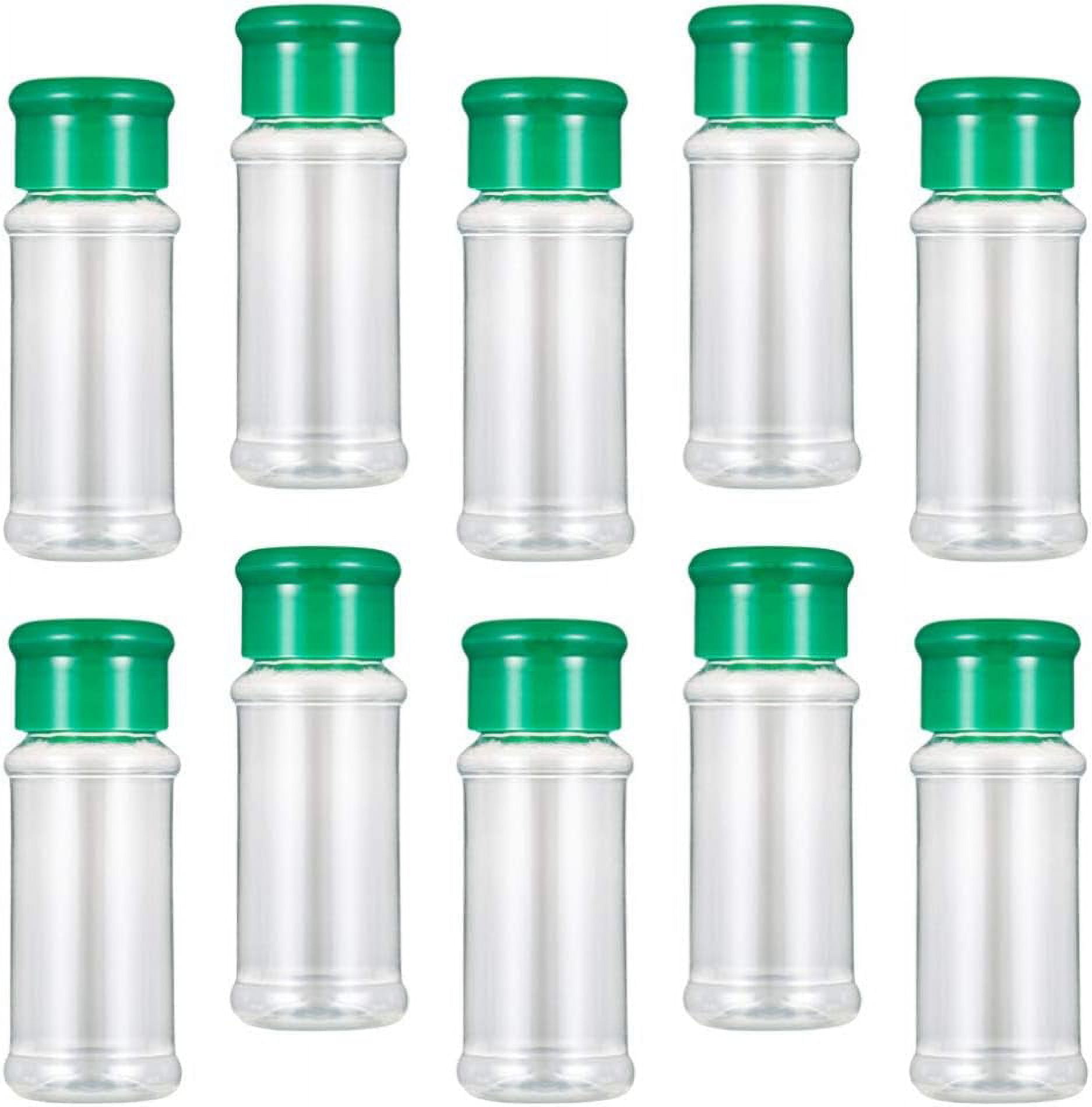 Plastic Pepper Bottle Plastic Jars Bottles:20pcs Reusable Clear ...