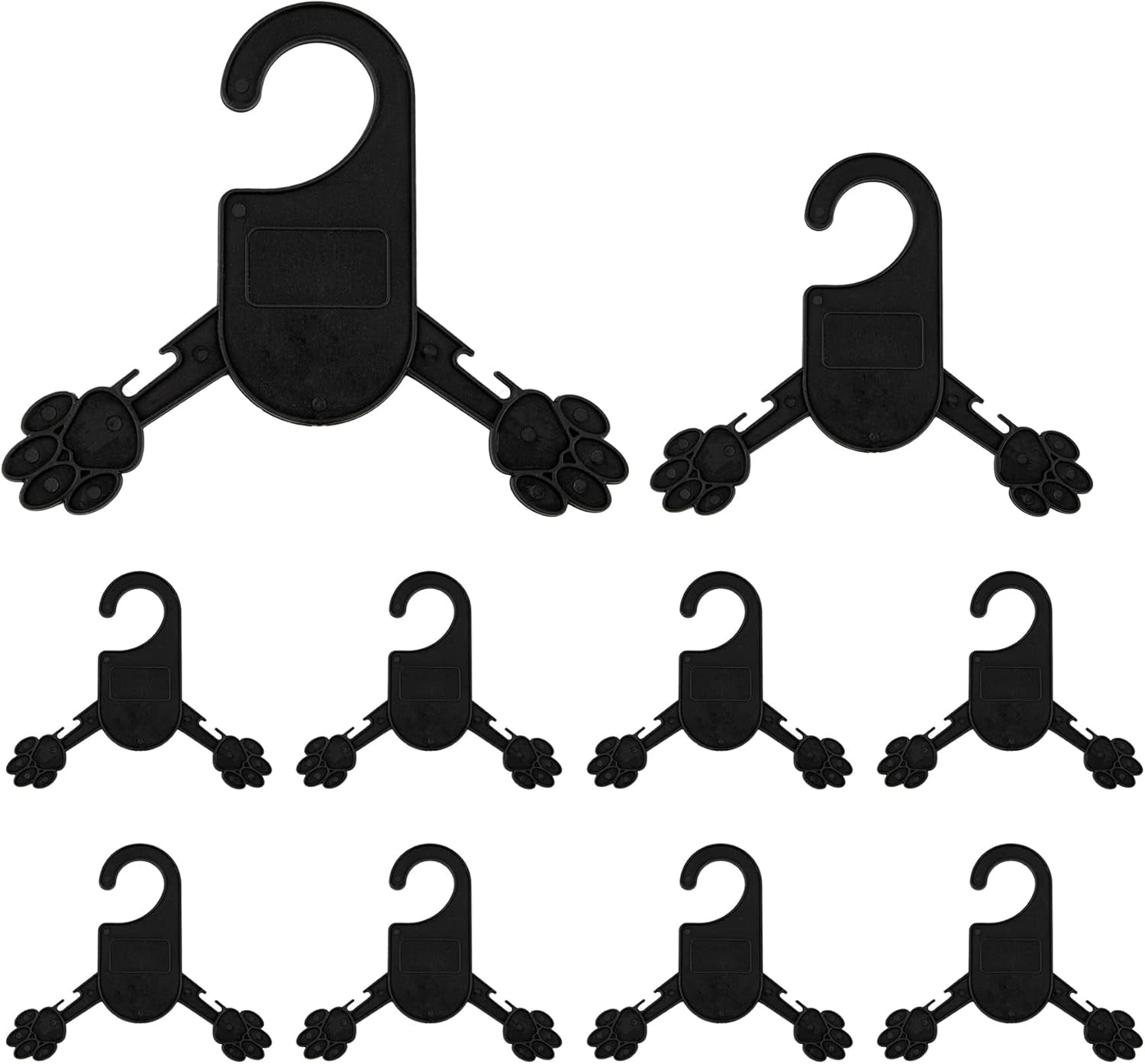 Plastic Pet Clothes Rack Hangers for Dog Puppy Cat Toddler Small Coat ...