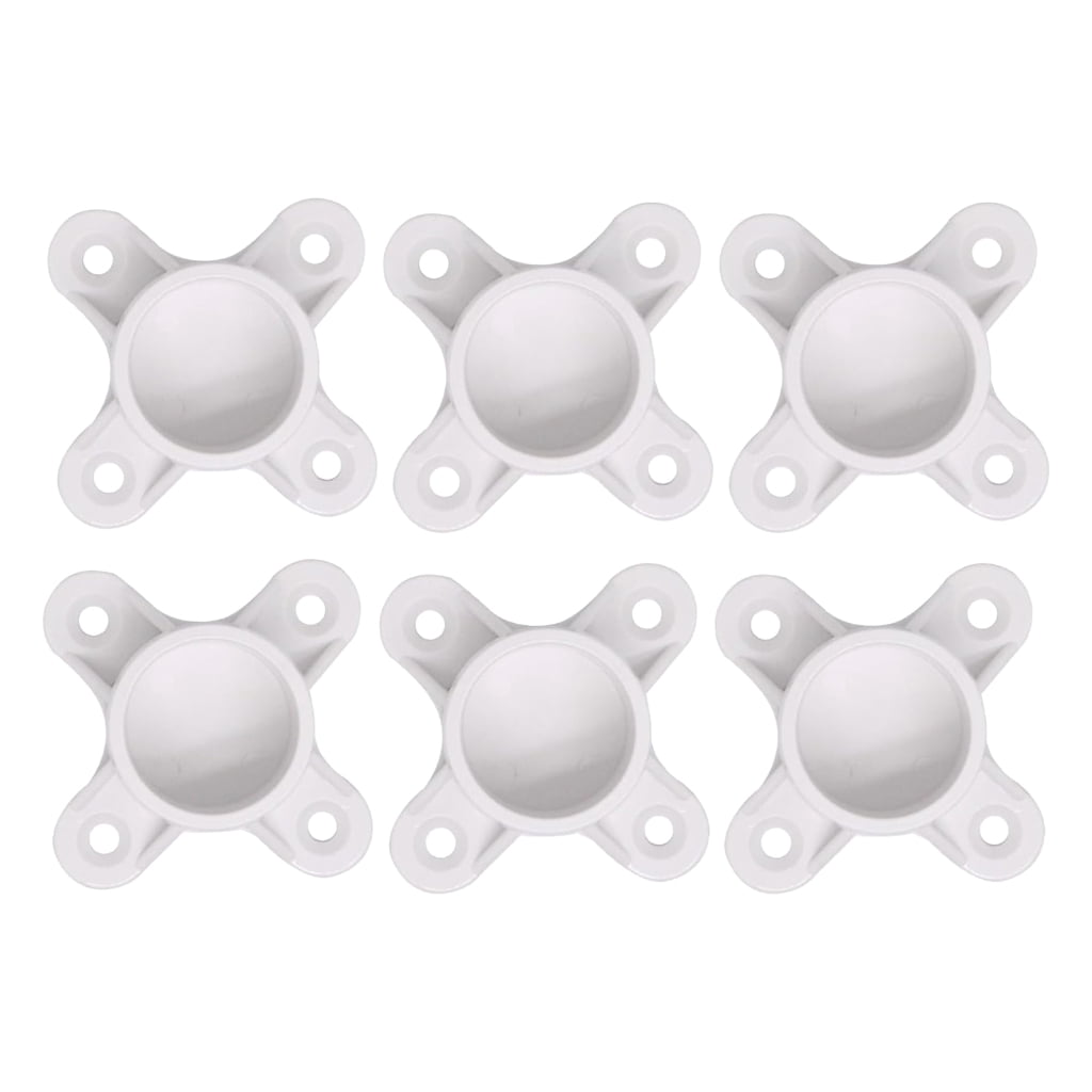 Plastic Pipe Caps PVC Flange Caps set for Projects & Furniture Leg ...