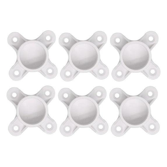 Plastic Pipe Caps PVC Flange Caps set for Projects & Furniture Leg ...