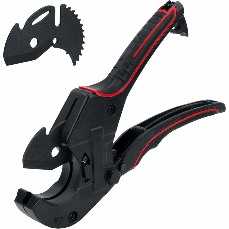 Plastic Pipe Cutter 42mm Pipe and Tube Cutter Ratchet - Walmart.com