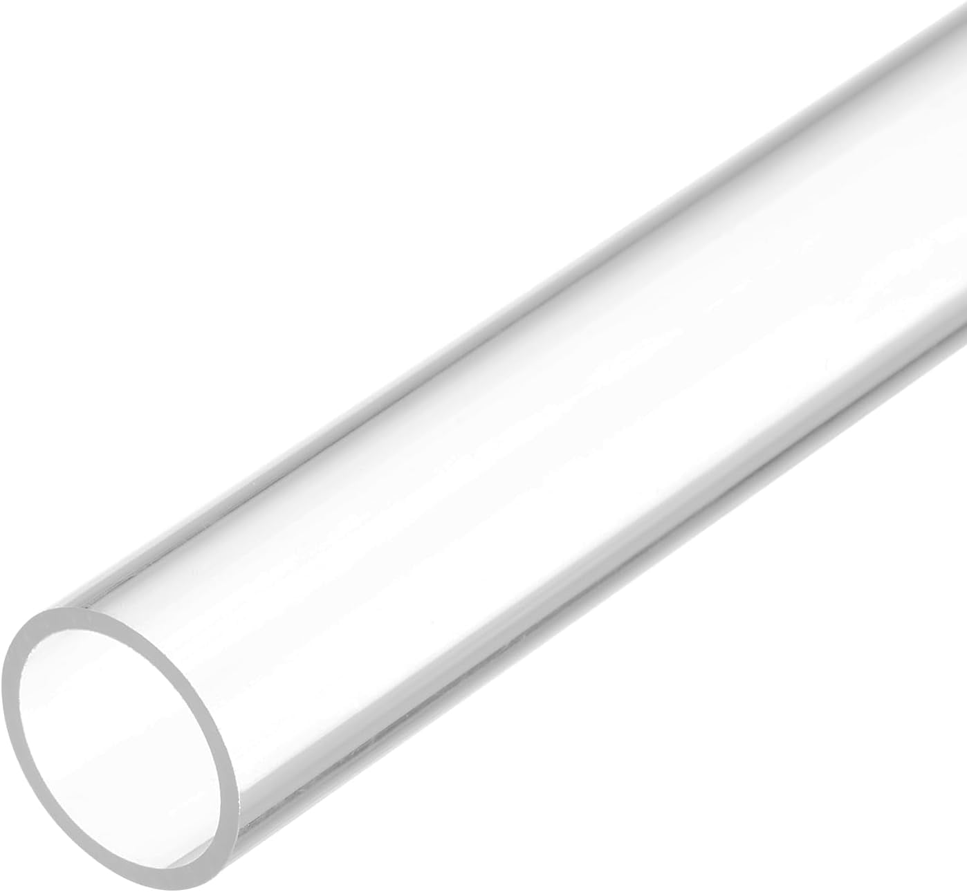 Plastic Pipe Rigid Polycarbonate Round Tube Clear, [for Lighting ...