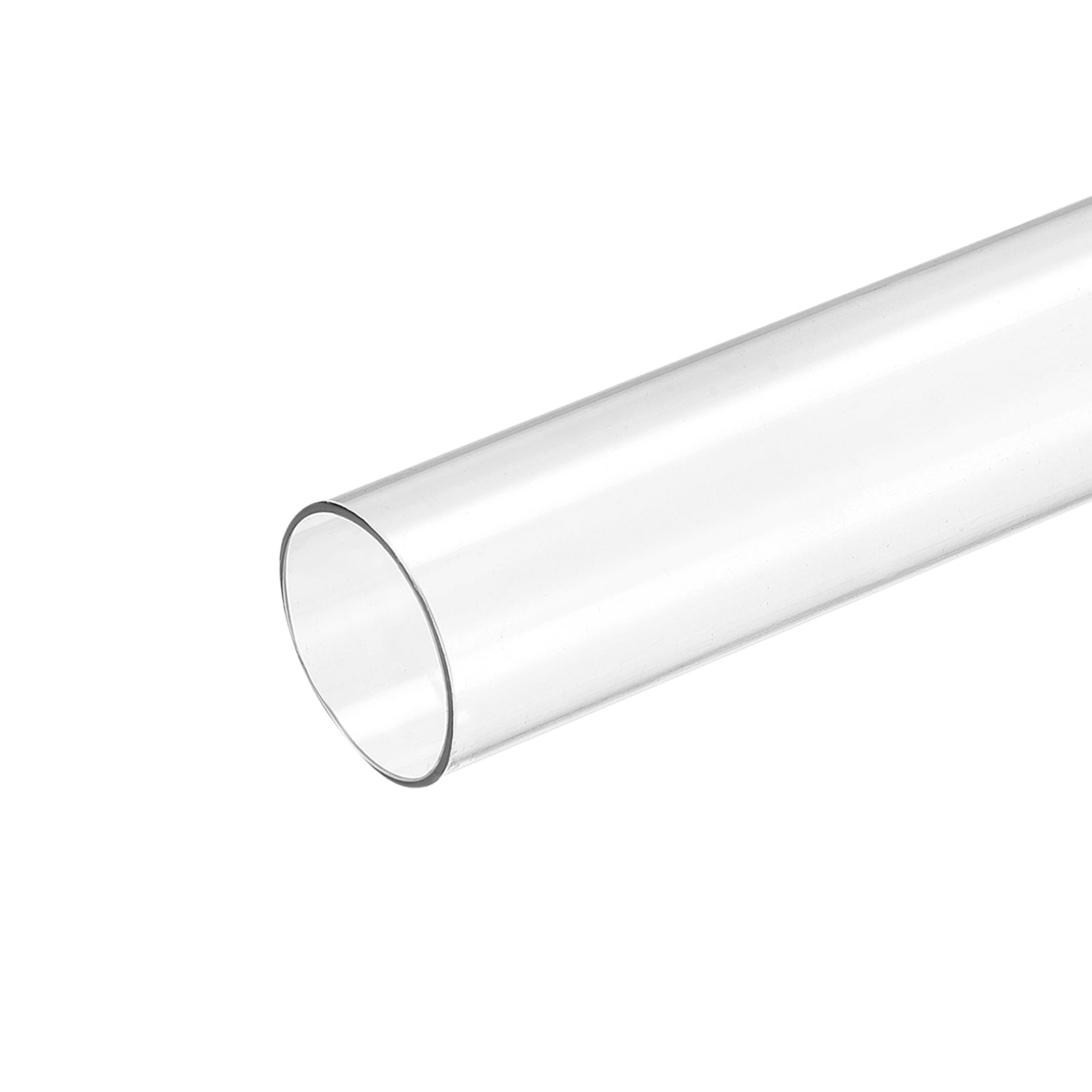 Plastic Pipe Rigid Tube Clear 1"(26mm) ID 1.1"(28mm) OD 17" (425mm) for ...
