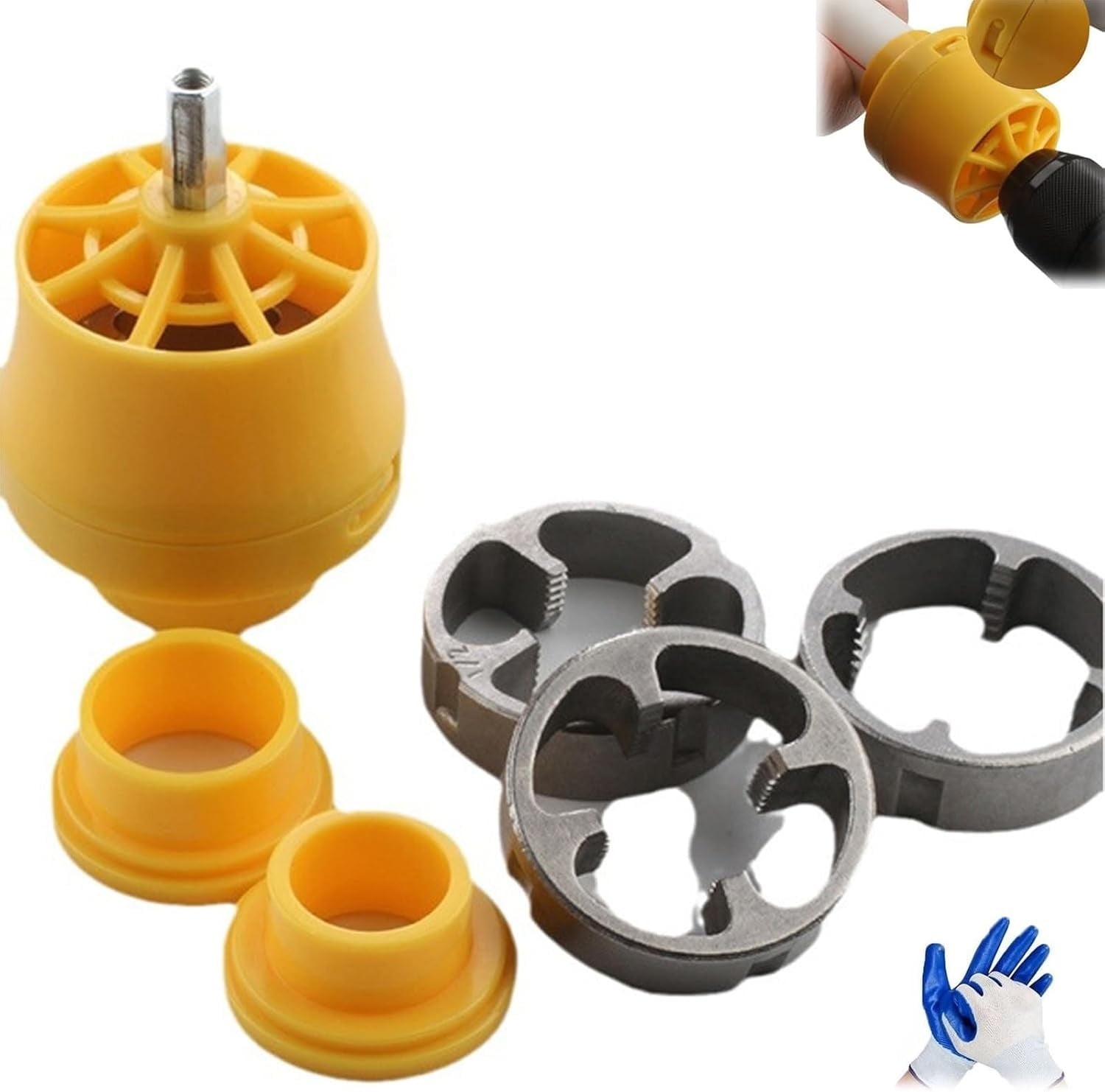 Plastic Pipe Threader, Pvc Pipe Threader - Modified Threading Equipment ...